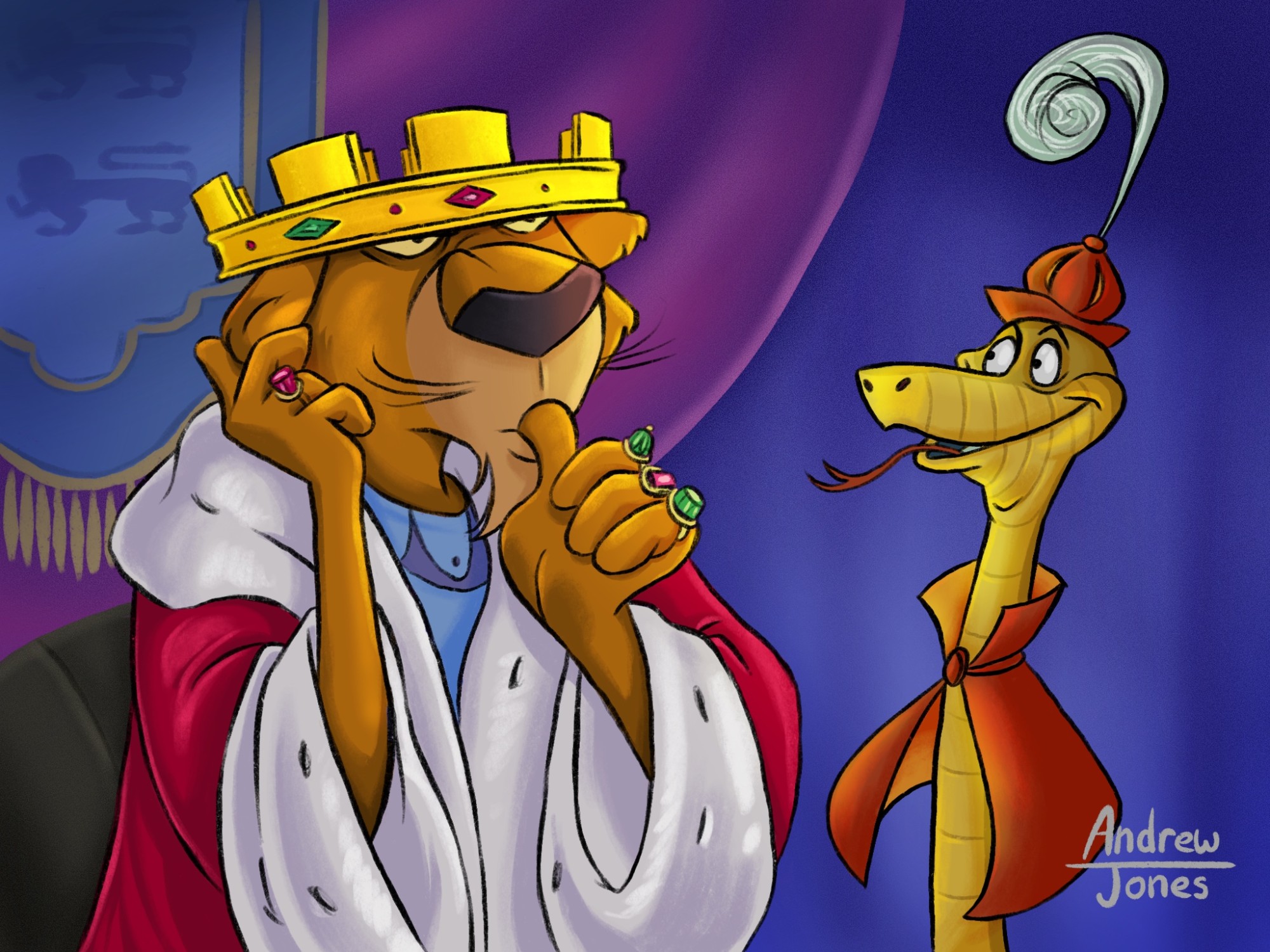 Prince John and Sir Hiss